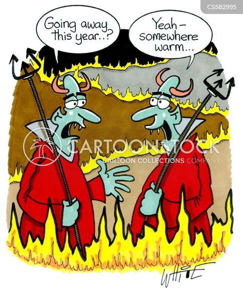 Infernal Frontier Cartoons and Comics - funny pictures from CartoonStock