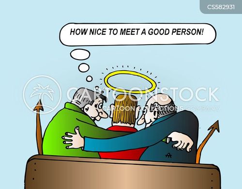 Good Person Cartoons and Comics - funny pictures from CartoonStock