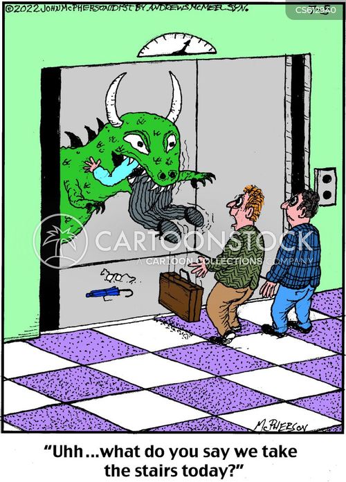 Stairs Cartoons and Comics - funny pictures from CartoonStock