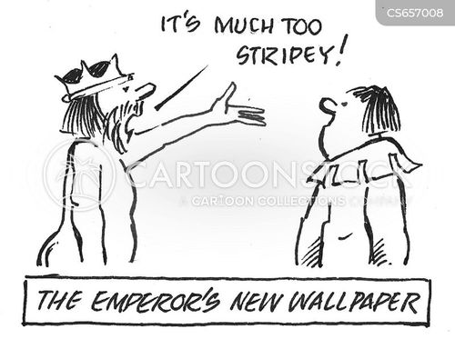 The Emperor's New Wallpaper Cartoons and Comics - funny pictures from ...