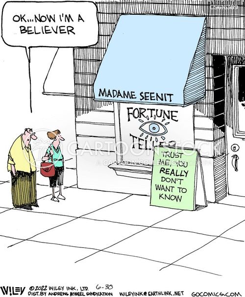 Negative Prediction Cartoons and Comics - funny pictures from CartoonStock