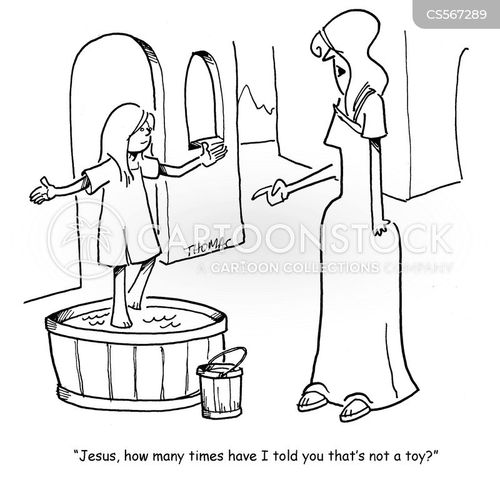 Miracles Of Jesus Cartoons and Comics - funny pictures from CartoonStock