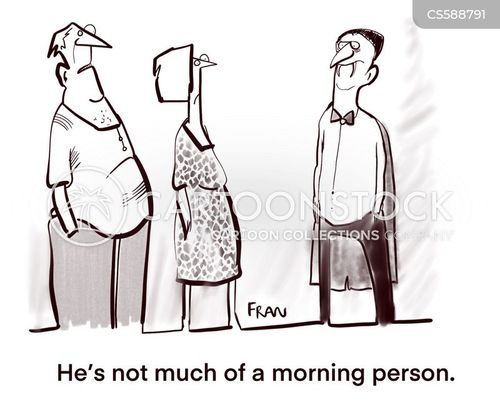 Morning Person Cartoons and Comics - funny pictures from CartoonStock