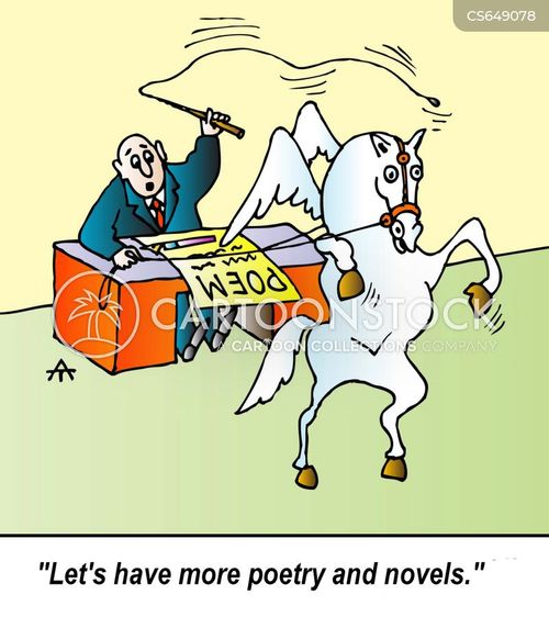 Poetry Cartoons and Comics - funny pictures from CartoonStock