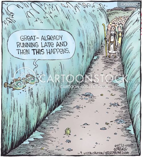 Exodus Story Cartoons and Comics - funny pictures from CartoonStock