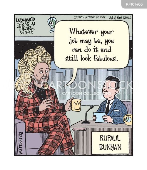 Rupaul's Drag Race Cartoons and Comics - funny pictures from CartoonStock