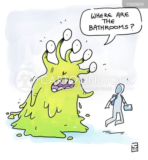 Washroom Cartoons and Comics - funny pictures from CartoonStock