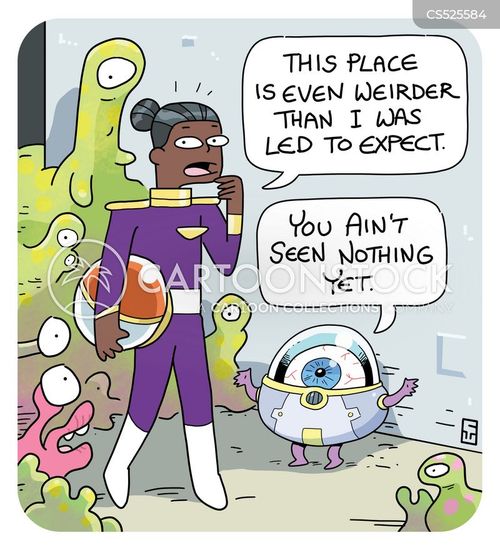 Alien Civilization Cartoons and Comics - funny pictures from CartoonStock