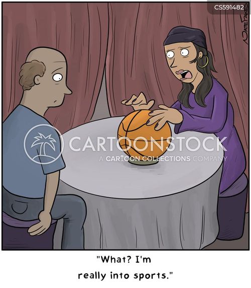 Basketball-obsessed Cartoons and Comics - funny pictures from CartoonStock