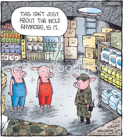Survival Supplies Cartoons and Comics - funny pictures from CartoonStock