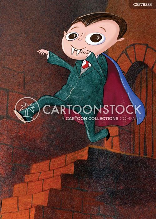 Look Down The Stairs Cartoons and Comics - funny pictures from CartoonStock