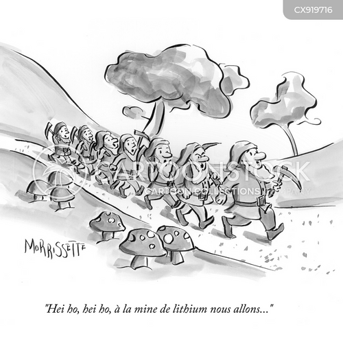 Dessins humoristique et caricaturés avec Nains