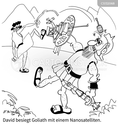 Cartoons und Karikaturen mit Nanos