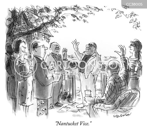 Cartoons und Karikaturen mit Nantucket