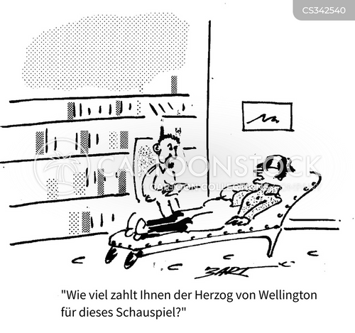 Cartoons und Karikaturen mit Herzog Von Wellington