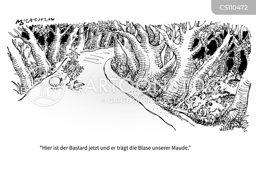 Cartoons und Karikaturen mit Wildschwein