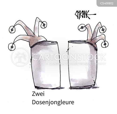 Cartoons und Karikaturen mit Hofnarren