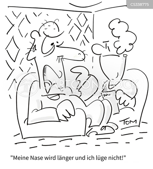 Cartoons und Karikaturen mit Lange Nase
