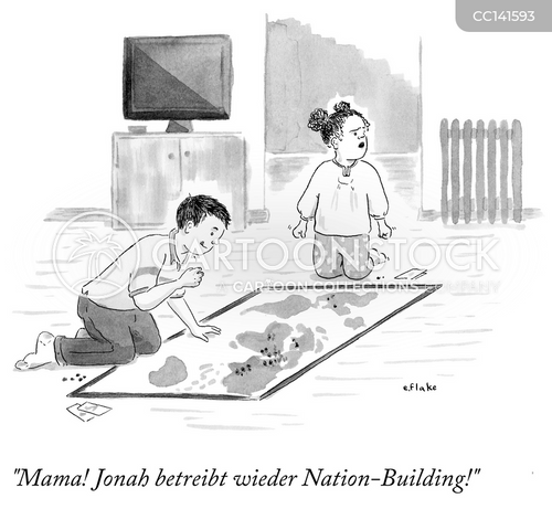 Cartoons und Karikaturen mit Nation