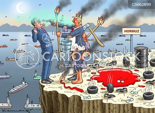Us-iran Conflict Cartoons and Comics - funny pictures from CartoonStock