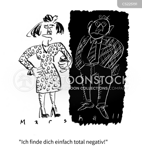Cartoons und Karikaturen mit Negative Ion
