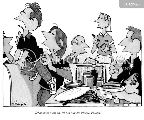 Cartoons und Karikaturen mit Nicht Urteilend