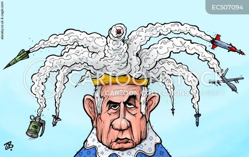 Netanyahu’s War Cartoons and Comics - funny pictures from CartoonStock