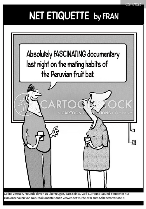 Cartoons und Karikaturen mit Netiquette