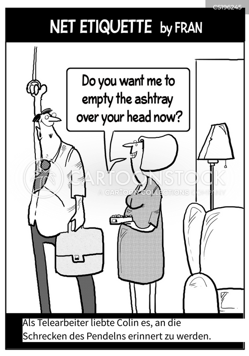 Cartoons und Karikaturen mit Netiquette