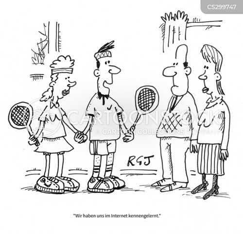 Cartoons und Karikaturen mit Das Netz