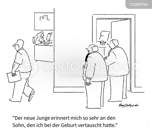 Cartoons und Karikaturen mit Neue Mitarbeiter