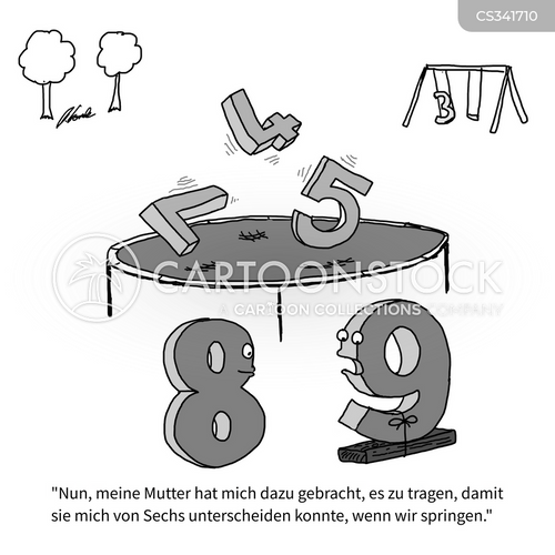 Cartoons und Karikaturen mit Trampolinpark