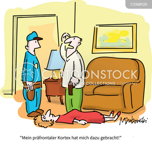Cartoons und Karikaturen mit Cortex