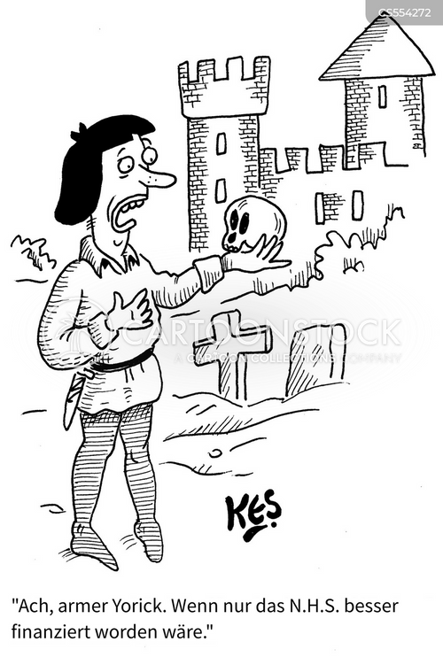 Cartoons und Karikaturen mit Nhs-ausgaben