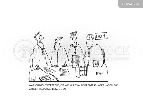 Cartoons und Karikaturen mit Falsche Mengen