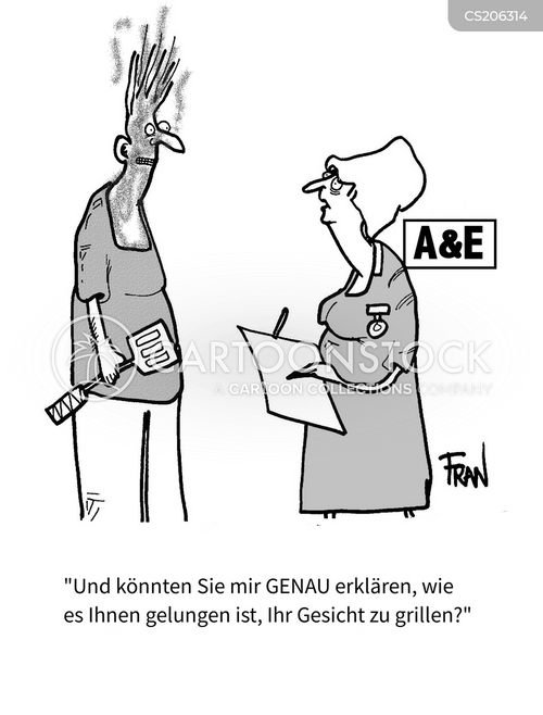 Cartoons und Karikaturen mit Nhs-patient