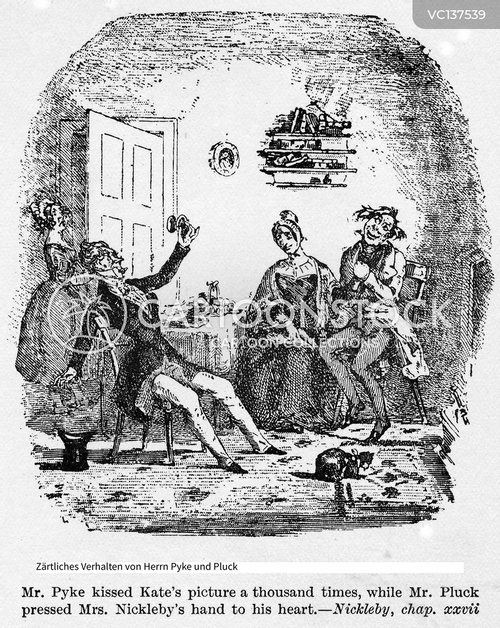 Cartoons und Karikaturen mit Pyke