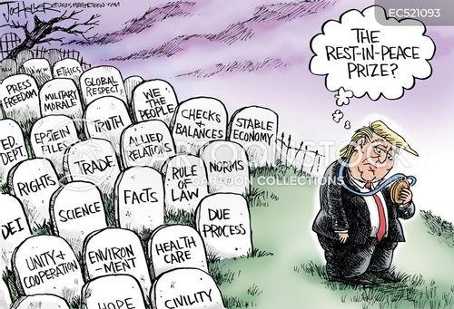 Rest-in-peace Prize Cartoons and Comics - funny pictures from CartoonStock