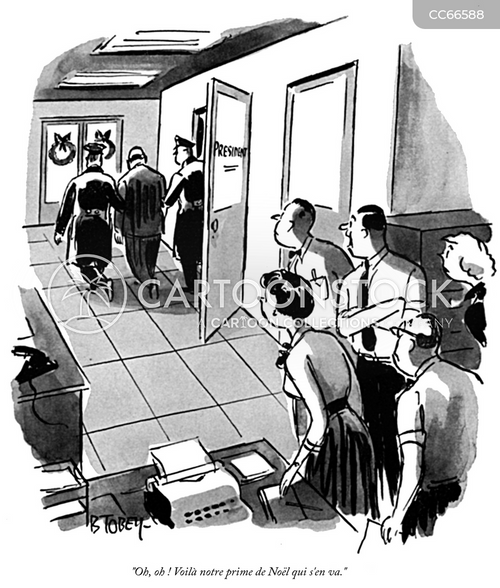 Dessins humoristique et caricaturés avec Président-directeur Général