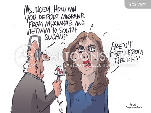 Political Profiling Cartoons and Comics - funny pictures from CartoonStock