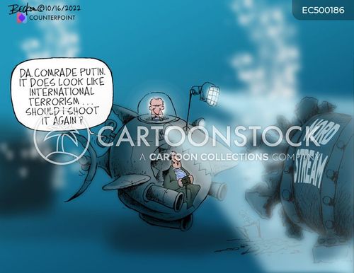 Nord Stream I Cartoons and Comics - funny pictures from CartoonStock