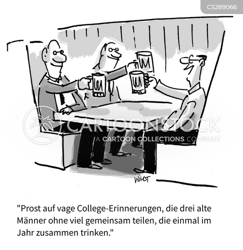 Cartoons und Karikaturen mit Erinnerungen