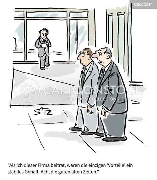 Cartoons und Karikaturen mit Arbeitsplatz-vorteile