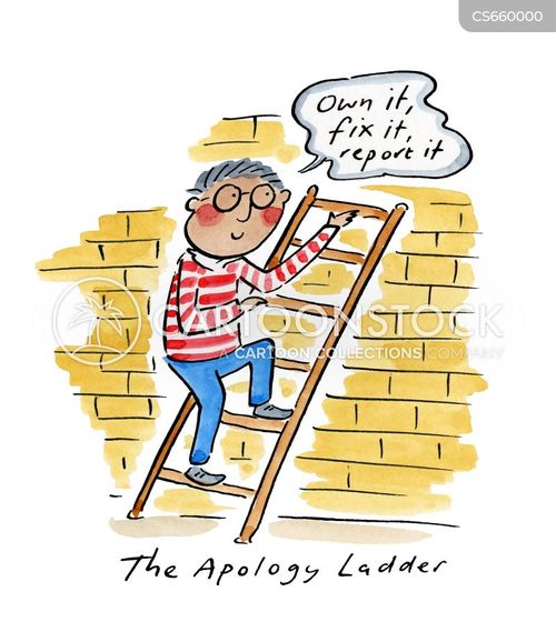 Apology Cartoons and Comics - funny pictures from CartoonStock