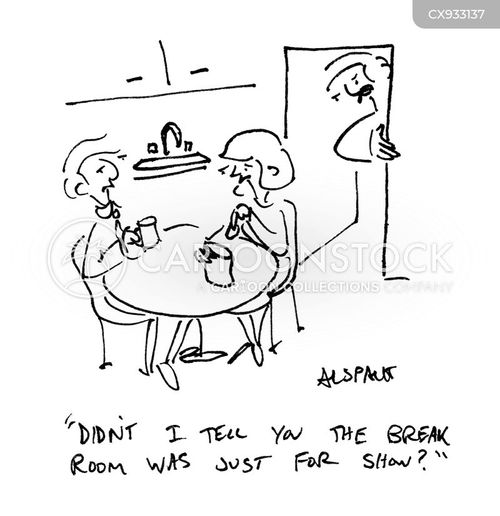 Breakroom Cartoons and Comics - funny pictures from CartoonStock