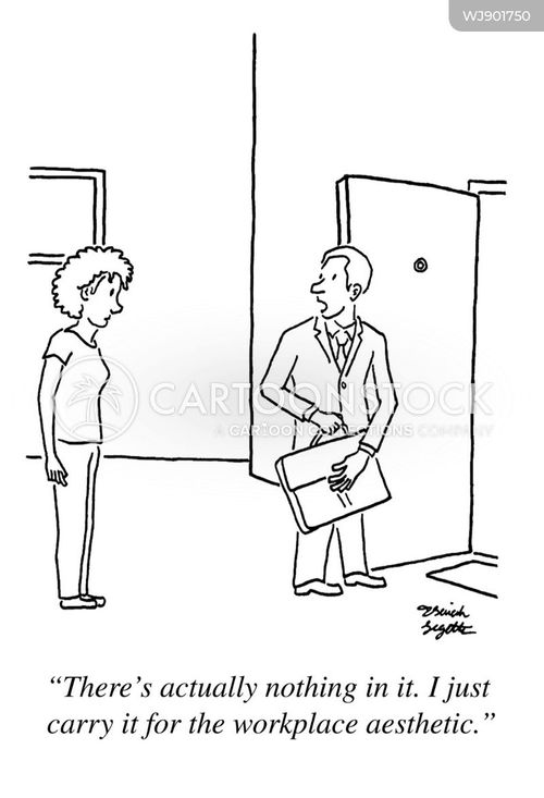 Workplace Aesthetic Cartoons and Comics - funny pictures from CartoonStock