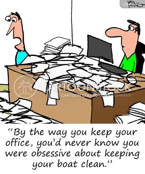 Messy Paperwork Cartoons and Comics - funny pictures from CartoonStock