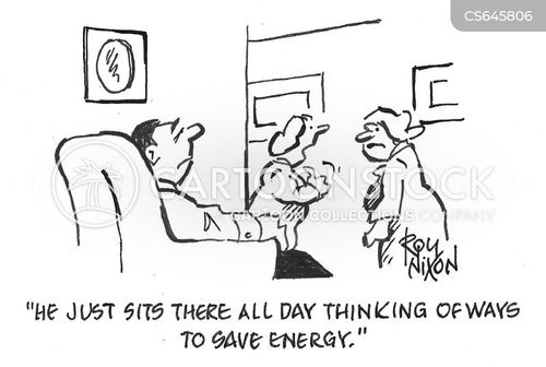 Save Energy Cartoons and Comics - funny pictures from CartoonStock