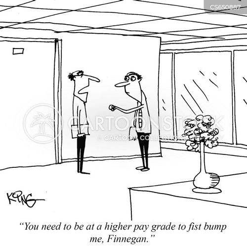 Salary Rank Cartoons and Comics - funny pictures from CartoonStock