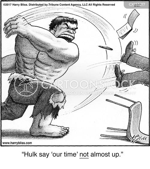Hulk Smash Cartoons and Comics - funny pictures from CartoonStock